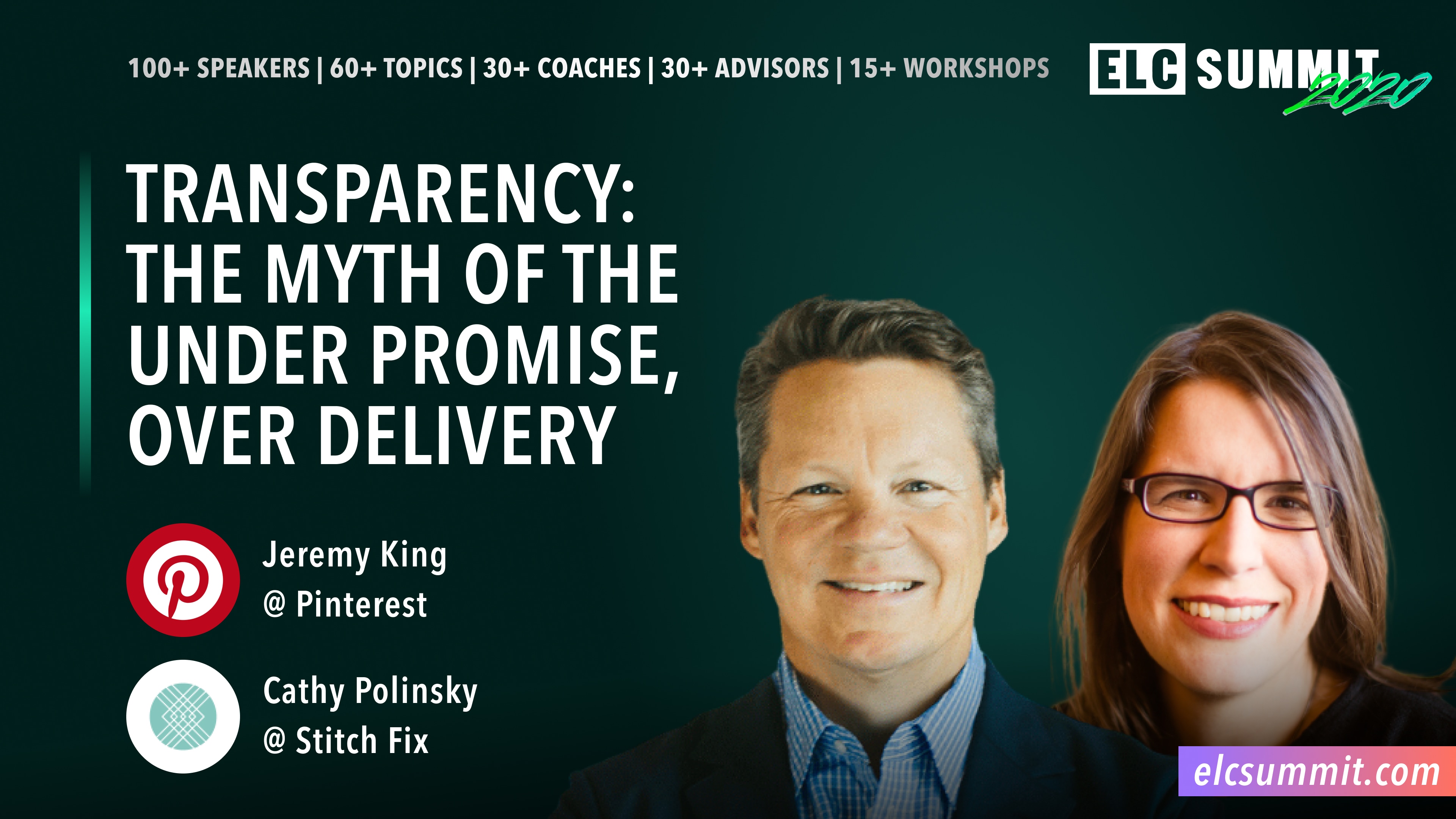 ELC - Transparency: the Myth of the Under Promise, Over Delivery by ...